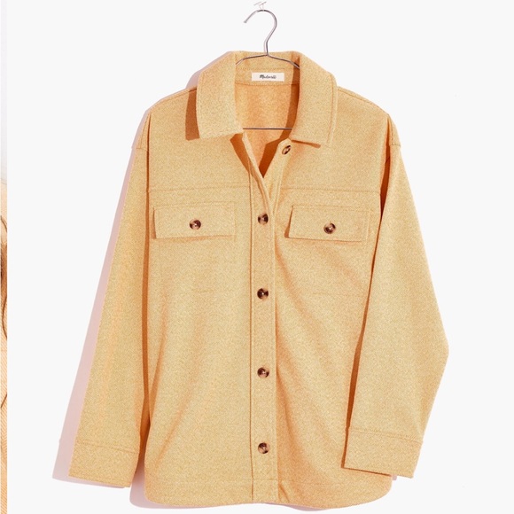 Madewell | Jackets & Coats | New Madewell Brushed Herringbone Knit ...